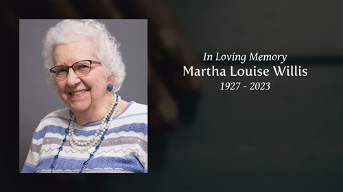 Martha Louise Willis Video