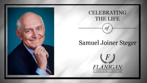 Samuel "Sam" Joiner Steger Webcast Video