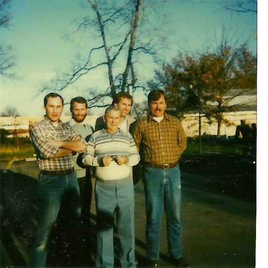 Varner Boys and PopJohnny,Joe,Pat, Larry