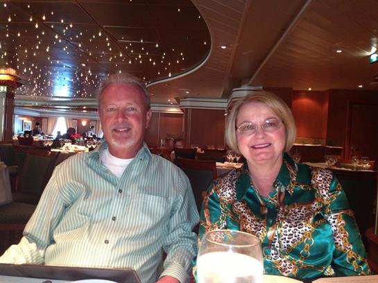 Terry and Margie Panama Canal 2013