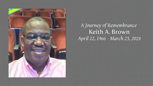 Mr. Keith A. Brown Video