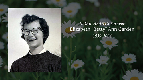 Elizabeth "Betty Ann Carden Video