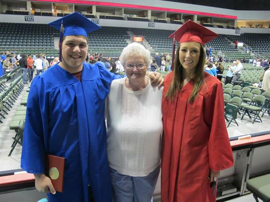 Kyle Randy & Kristine Graduation 2012