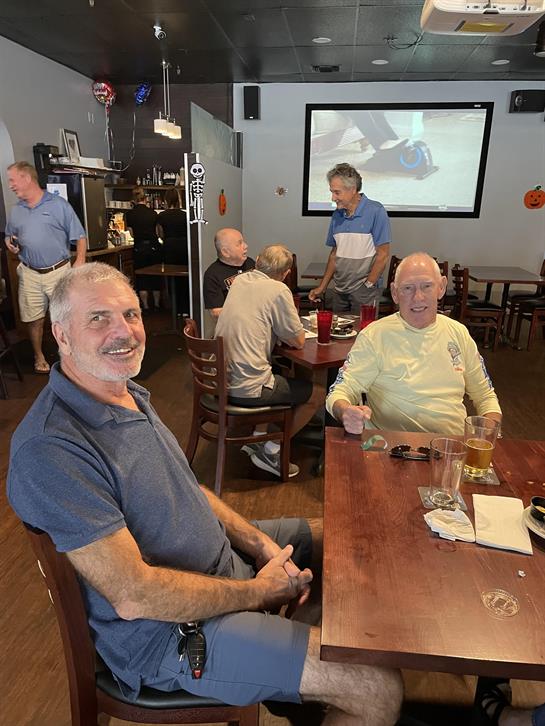 Bob Rehr and Bill Lewycky. Photo by Jerry Guardarrama.