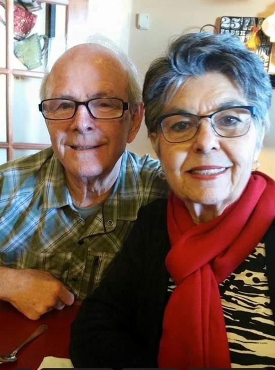 His lovely Wife Joanie