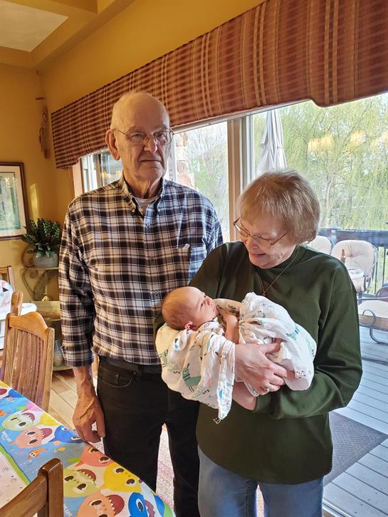 Jennith with Baby Warren 2021