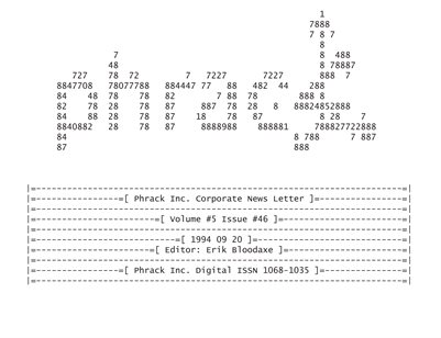 Phrack Magazine | Phrack Magazine: Issue #46 (1/9) | MagCloud