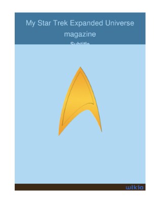 Wikia | My Star Trek Expanded Universe magaz… | MagCloud