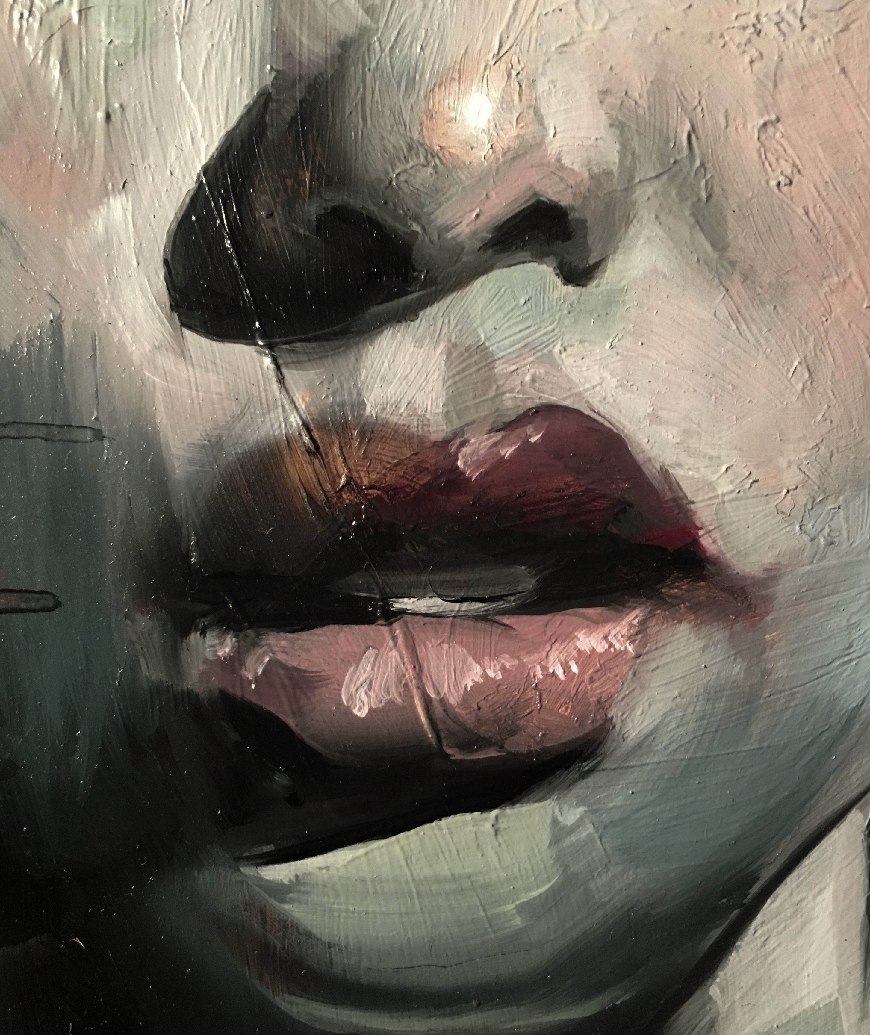 Artist Creates His Mark