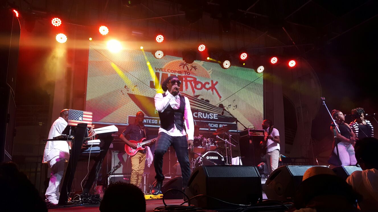 Junior Reid Thrills Fans Onboard Welcome to Jamrock Reggae Cruise