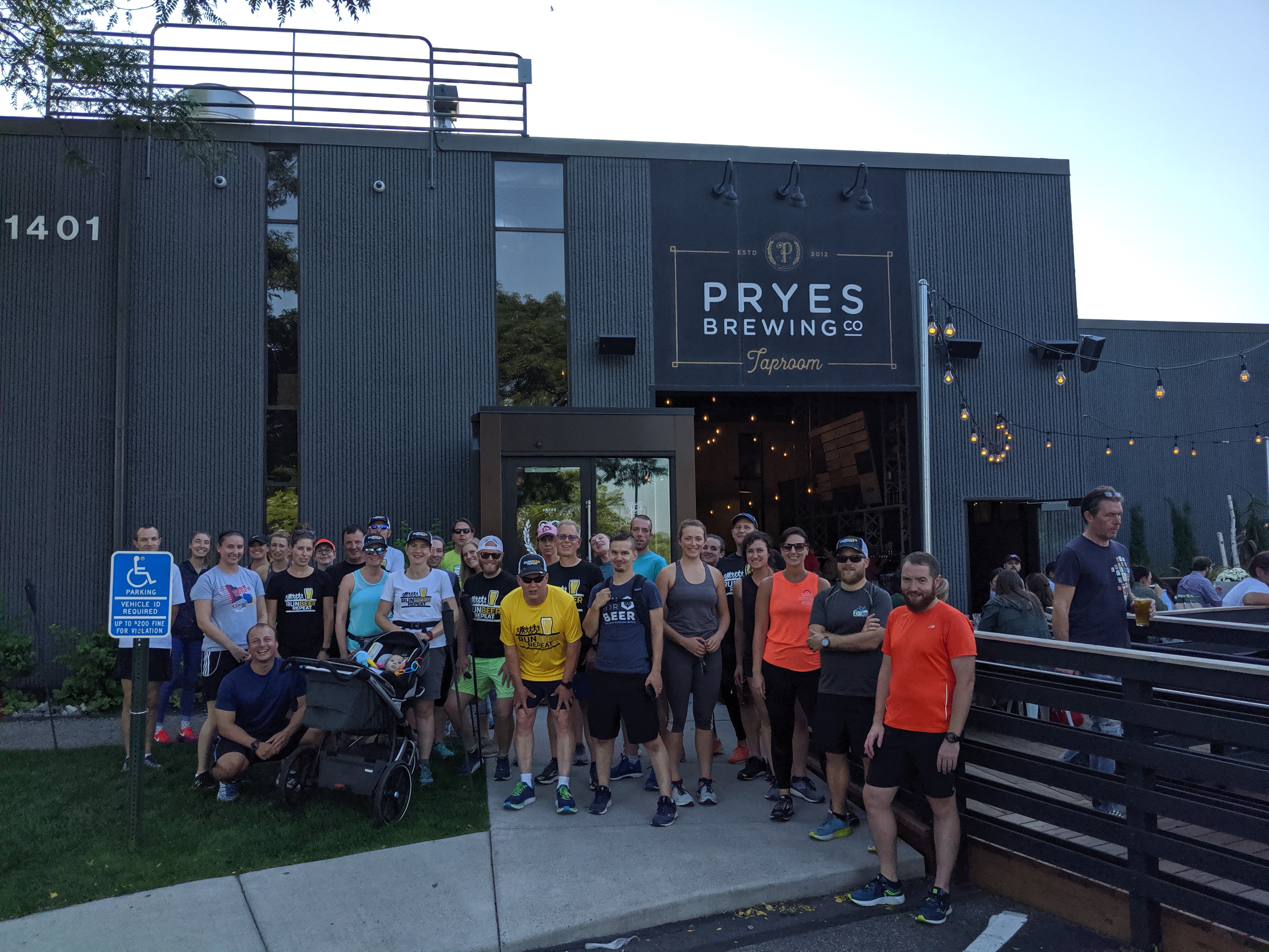 Awesome Run From Pryes Brewing · RunBeerRepeat
