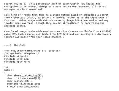 Phrack Magazine | Phrack Magazine: Issue #55 (5/7) | MagCloud