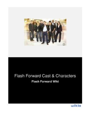 Wikia | Flash Forward Cast & Characters | MagCloud