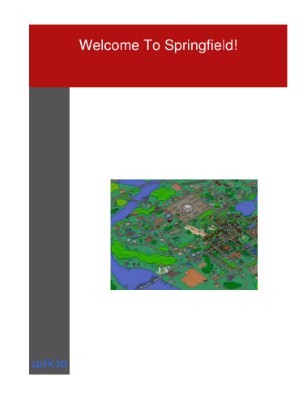 Wikia | Welcome To Springfield! | MagCloud