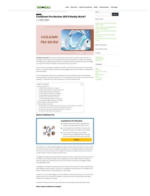 CoolDown Pro Reviews | MagCloud