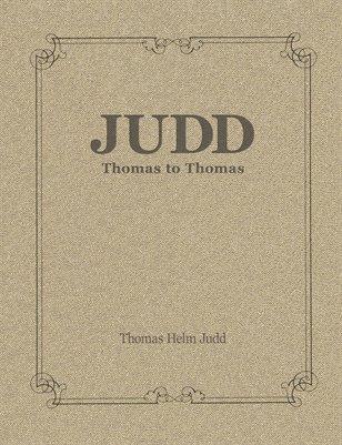 JUDD - Thomas to Thomas | MagCloud