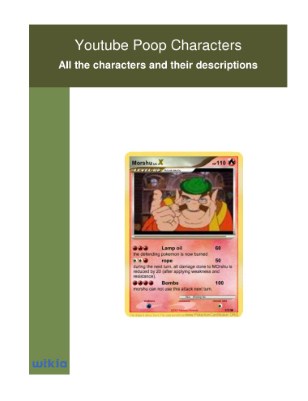 Wikia | Youtube Poop Characters | MagCloud