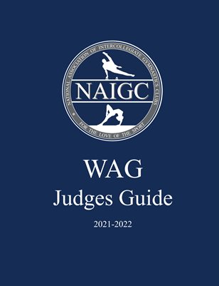 NAIGC WAG Judges Guide 2021-2022 | MagCloud