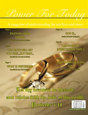 Power For Today Maga... | Power For Today, July/August 2013 | MagCloud