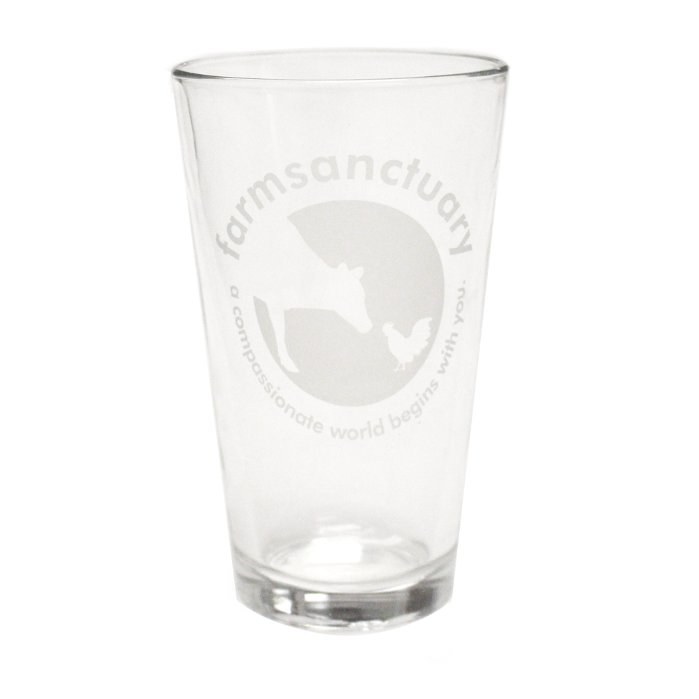 Logo Pint Glass Set | Farm Sanctuary