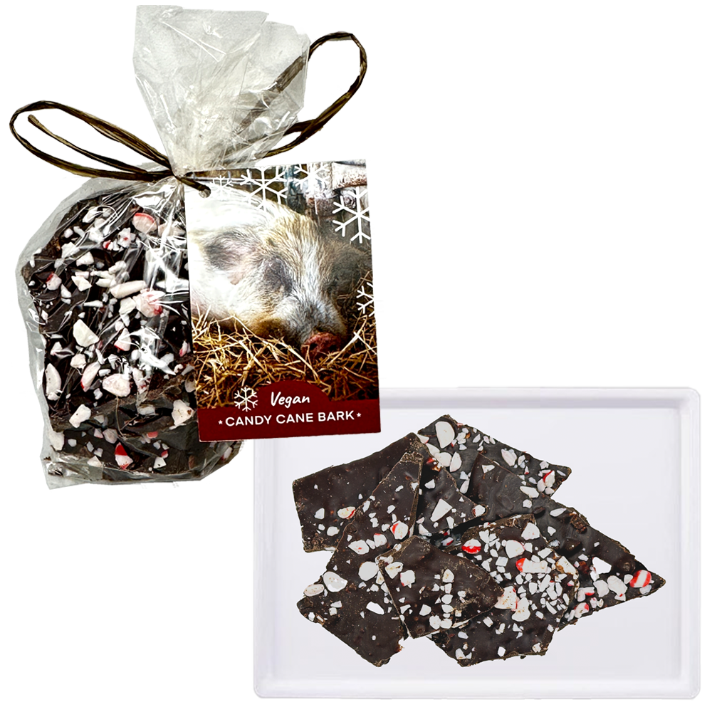Vegan Candy Cane Bark - 200798 | Farm Sanctuary