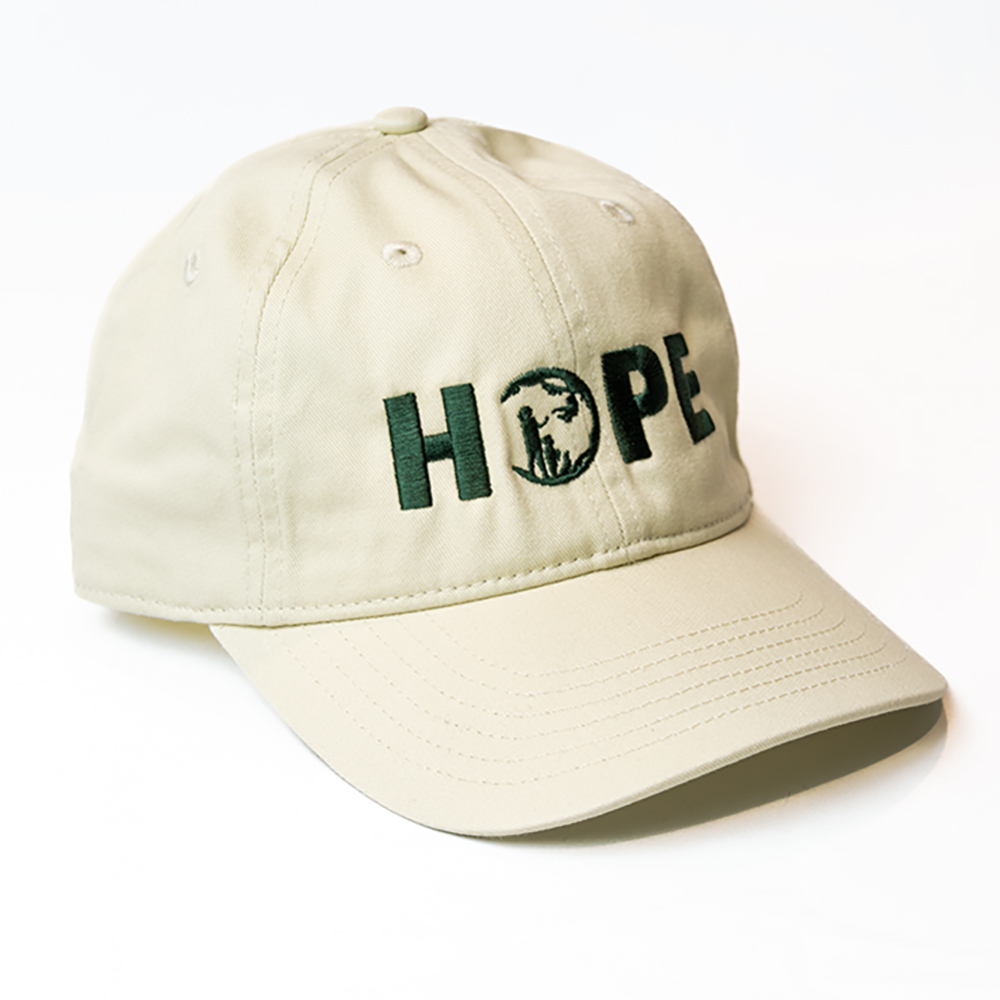 'Hope' Organic Cotton Off-White Baseball Cap - #JGI452 | the Jane ...