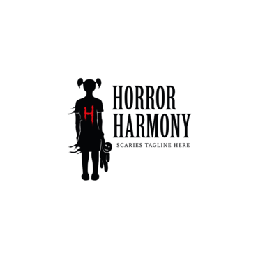 horror logo Design by CattyCoockisKontol at ZillionDesigns.com