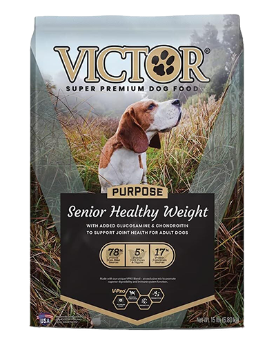 Uncle Bill's Pet Centers. Victor Purpose Senior Healthy Weight - 15 lb ...
