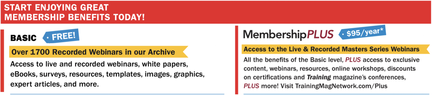 Membership | Training Magazine Network