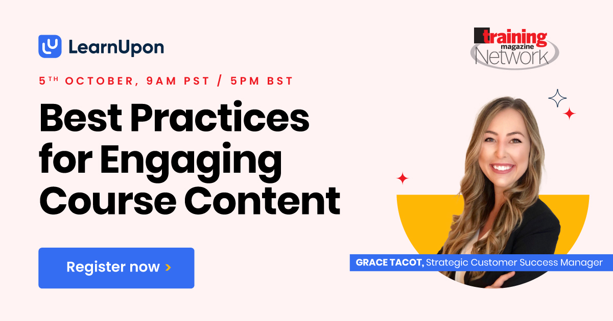 Best Practices for Engaging Course Content | Training Magazine Network