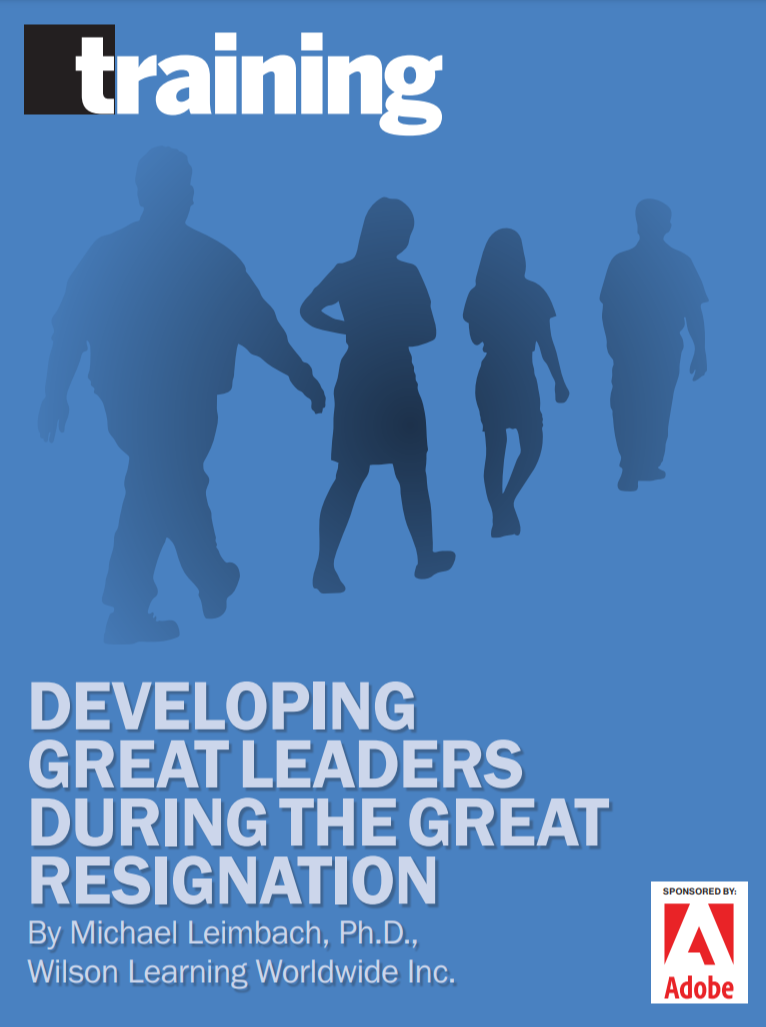 Developing Great Leaders During The Great | Training Magazine Network