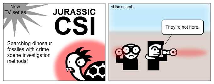 Jurassic CSI | UX, cartoons and wellbeing