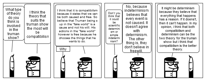 Truman show theory cartoon | nutchawint