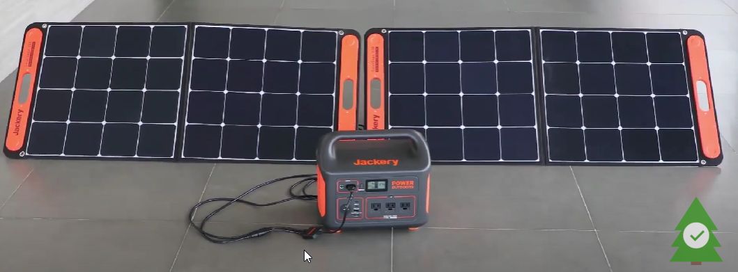 Solar Generator mit Steckdose