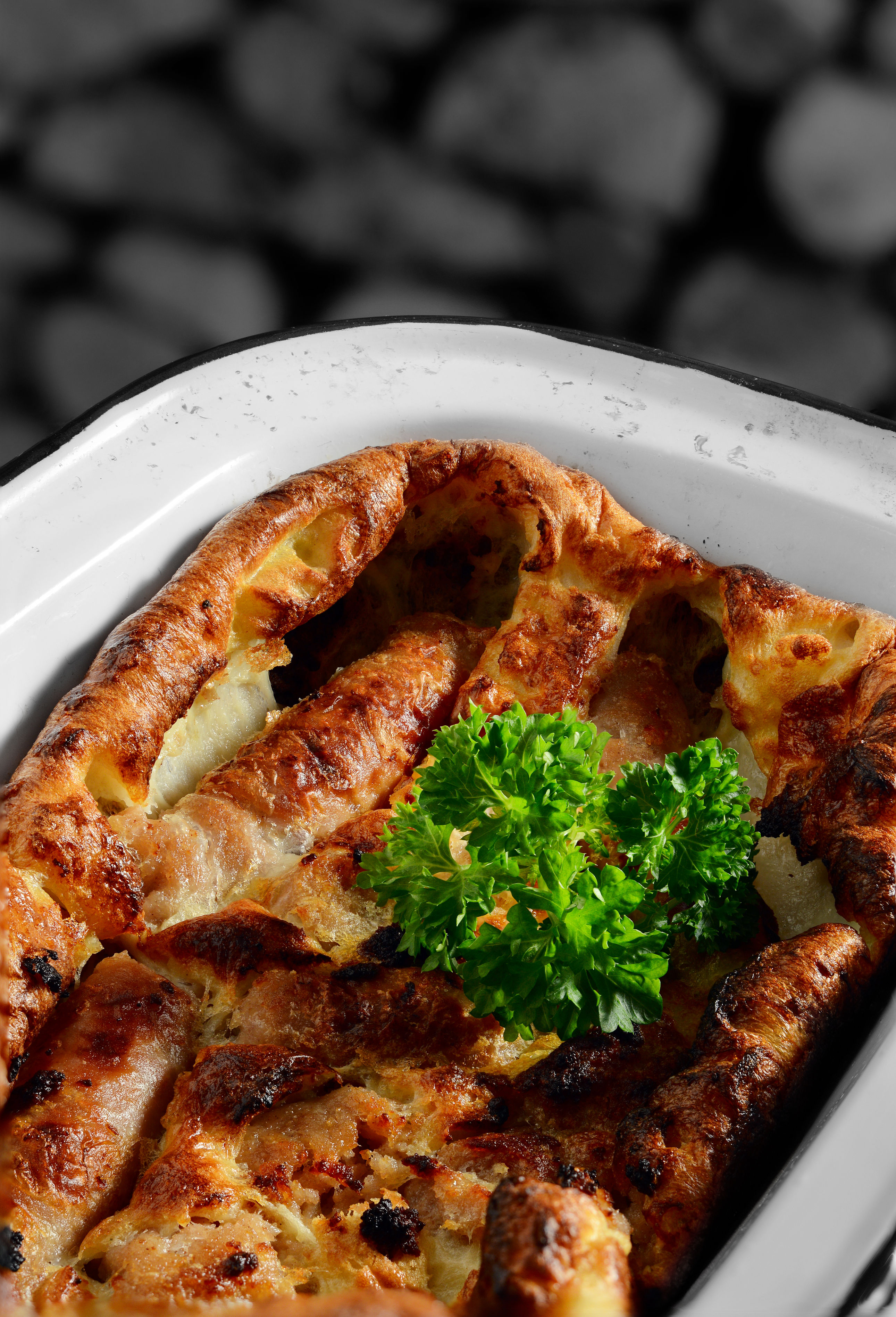 British Recipe: Toad in the Hole With Onion Gravy - 12 ...