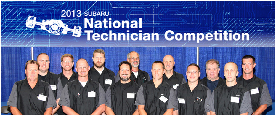 2013 U.S. National Technician Competition - - Subaru U.S. Media Center
