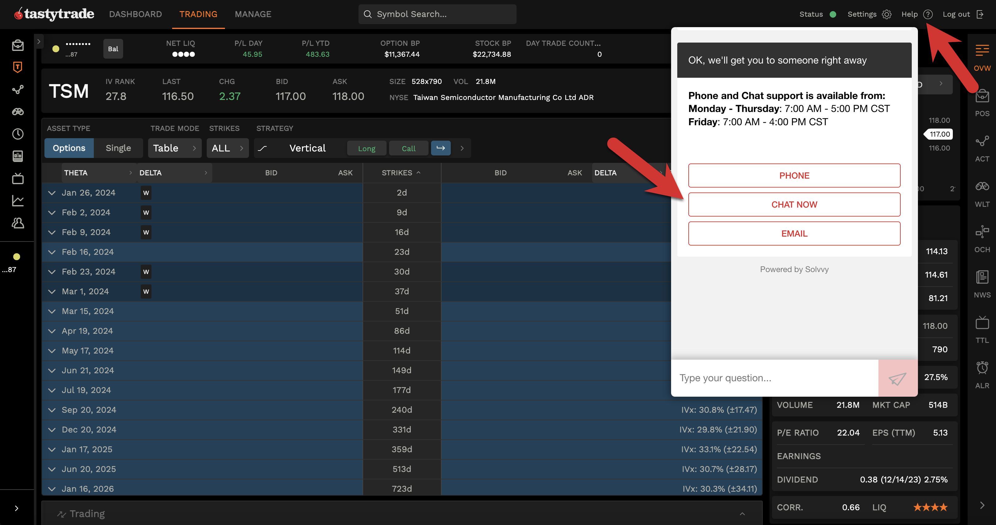 tastytrade Web Browser Platform Release Notes