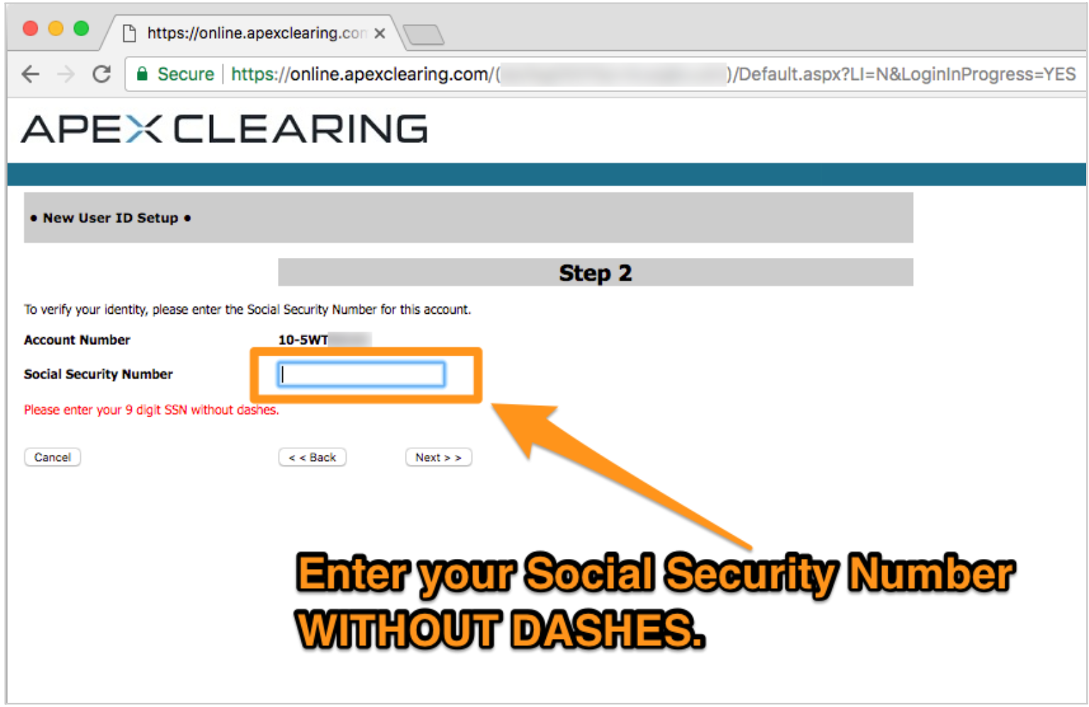 How to Create Apex Login Credentials
