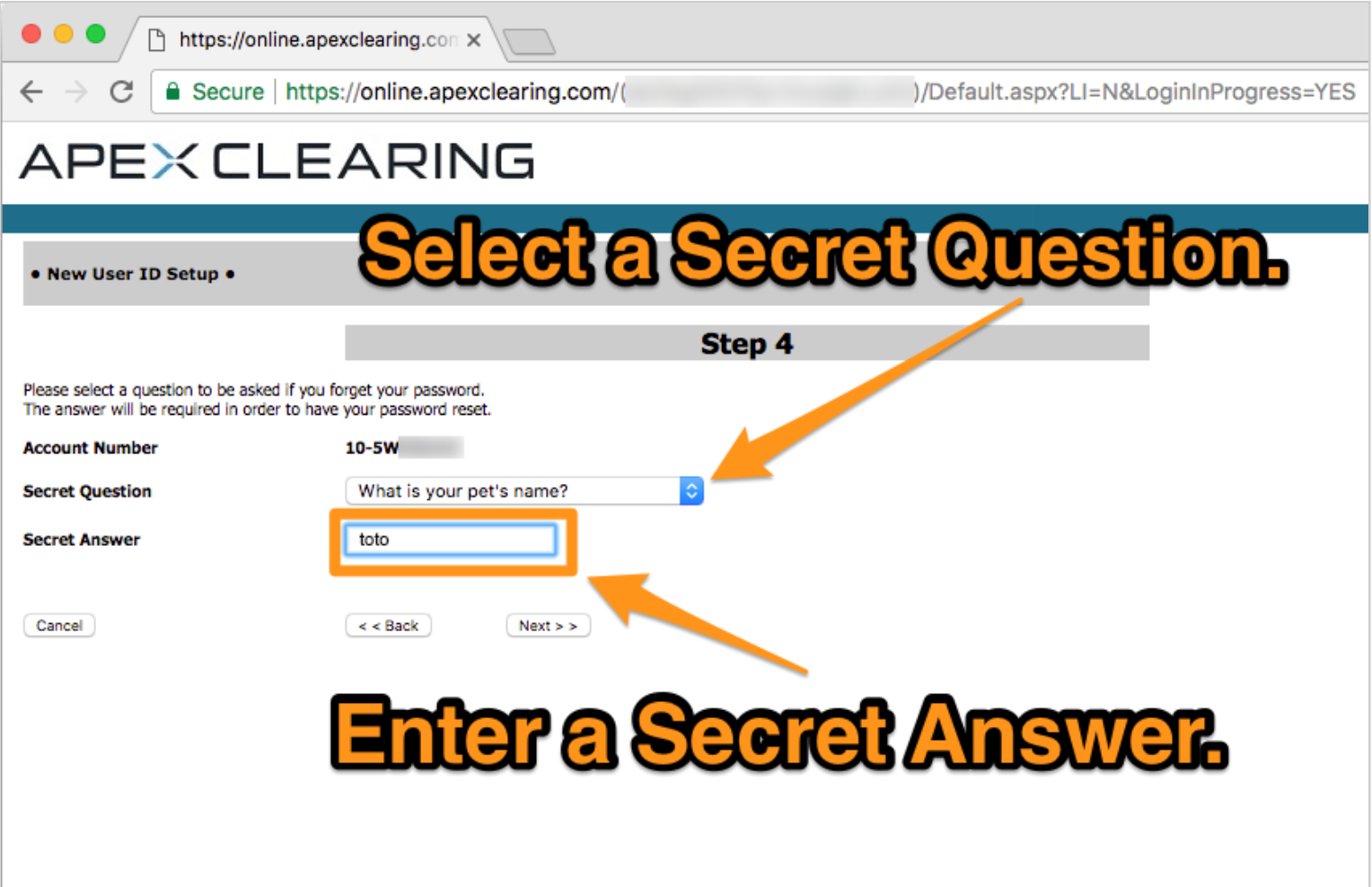 How to Create Apex Login Credentials