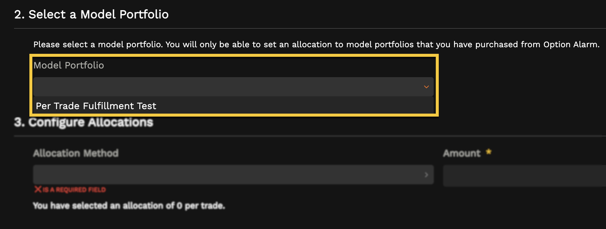 Setting up Autotrade (Per Trade) at tastytrade