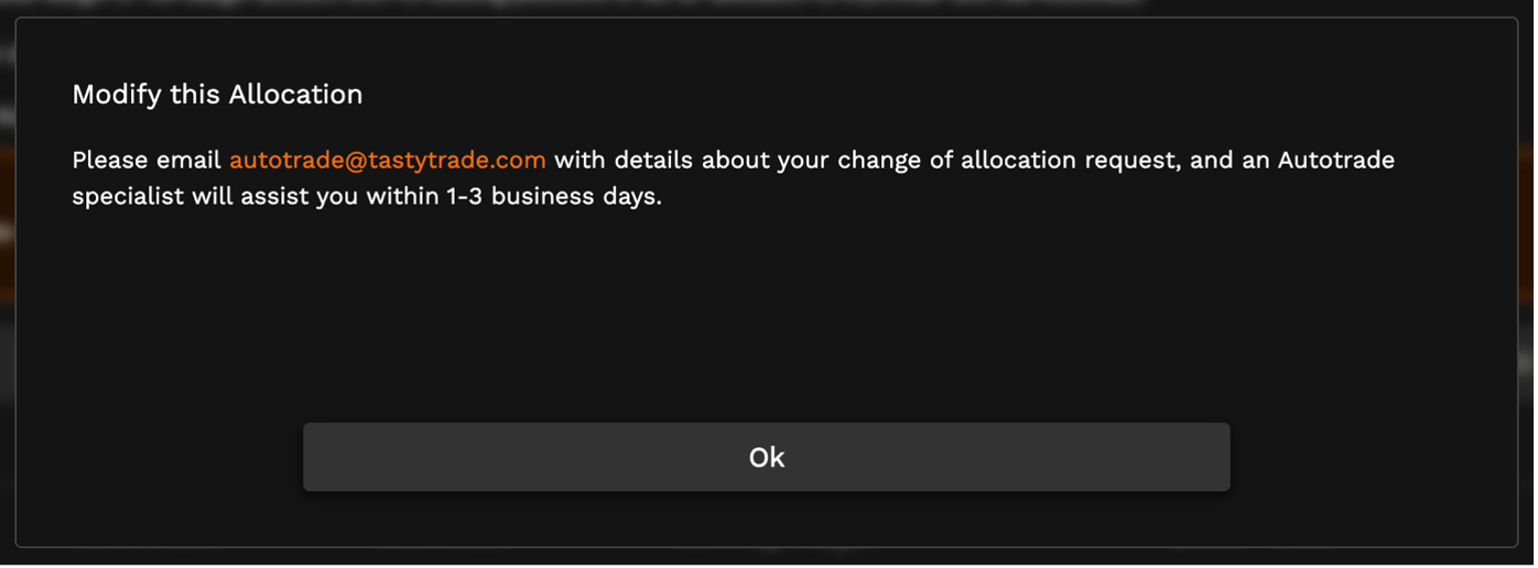 How to set up autotrade on a tastytrade account