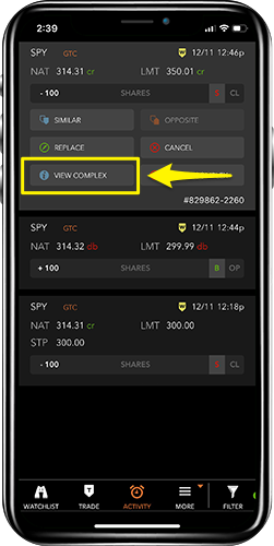 How to set up a bracket order (OCO & OTOCO)