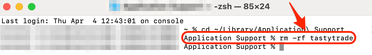 Clear Cache for tastytrade Desktop Platform