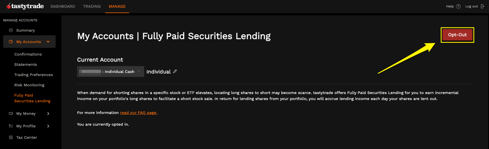 Fully Paid Securities Lending