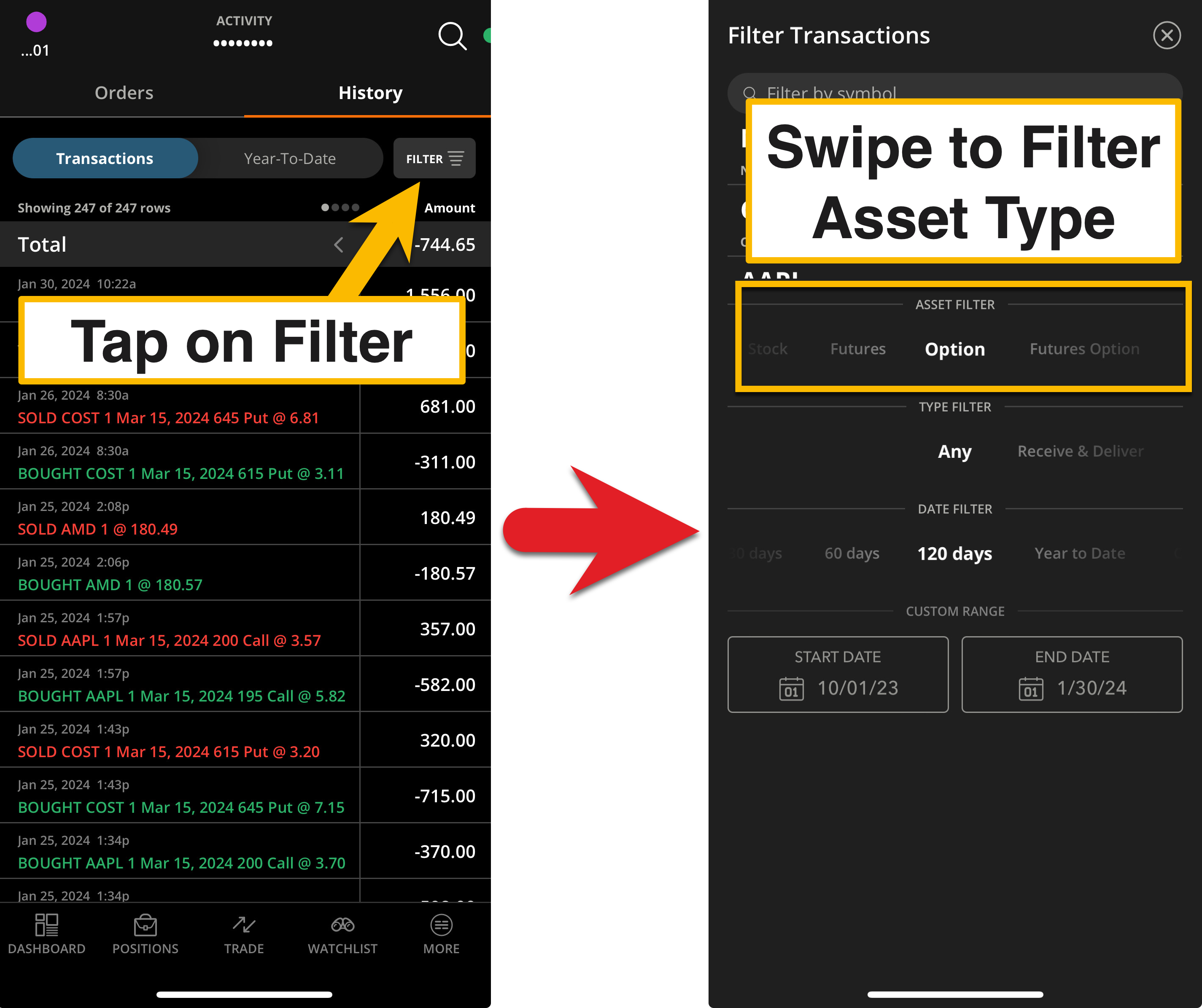 tastytrade Mobile Release Notes