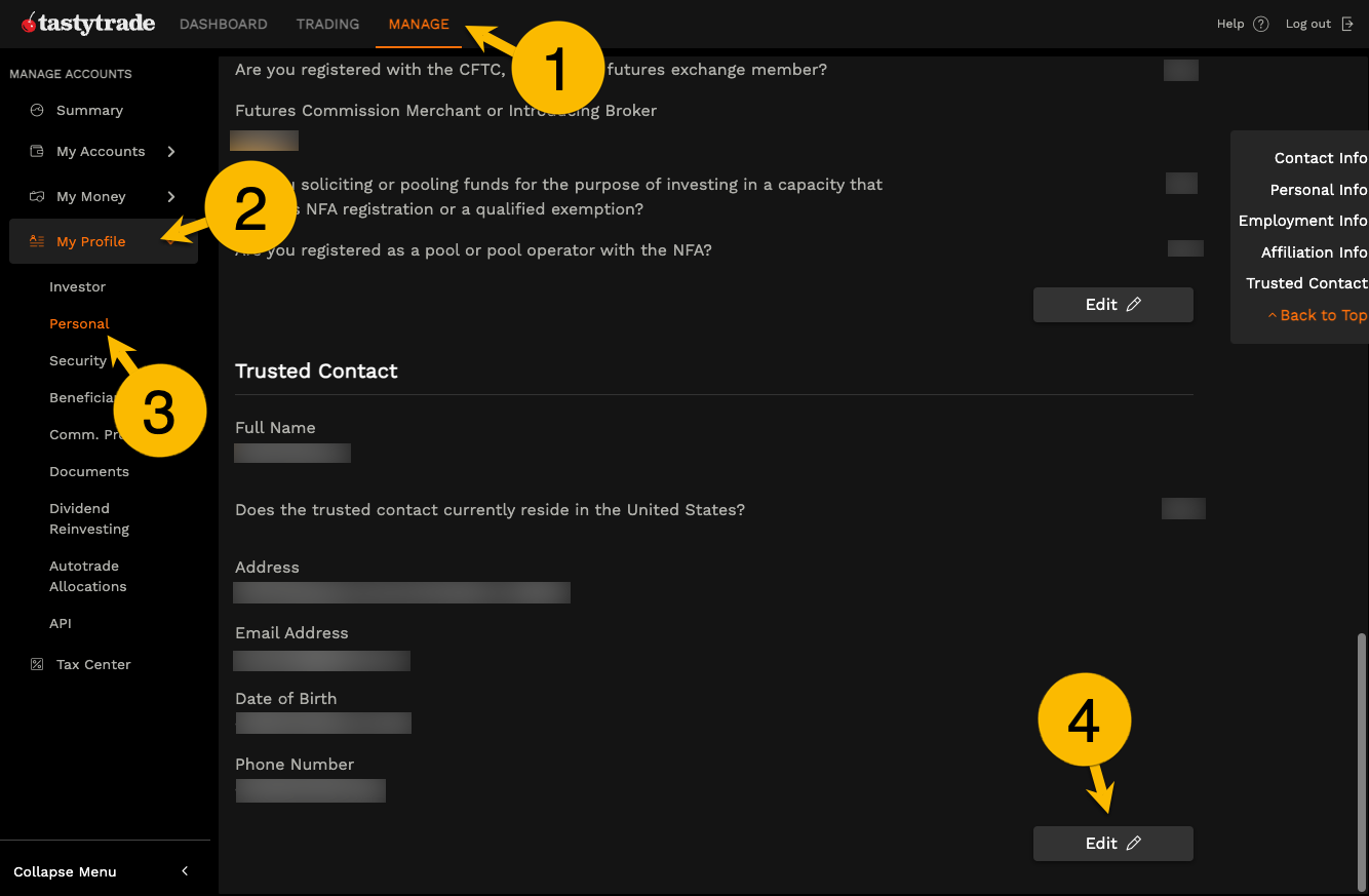 What is a Trusted Contact?