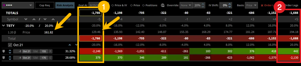 Portfolio Risk Analysis Tools in tastytrade