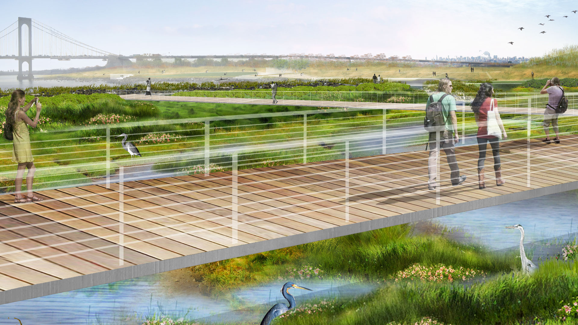 Ferry Point Waterfront Park - SWA/Balsley