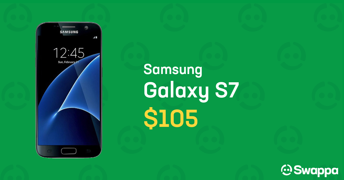 Samsung Galaxy S7 - Sprint, Black, 32GB, SM-G930P - LRMD88260 - Swappa