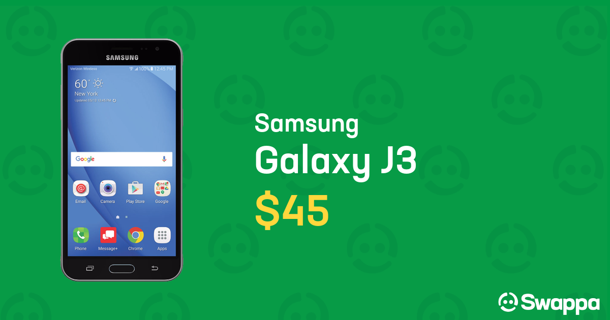 Samsung Galaxy J3 - AT&T, White, 8GB, SM-J320A - LRPA27642 - Swappa